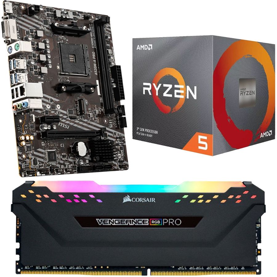 Combo Kit De Actualización AMD Ryzen 5 5600G - Com-Tech